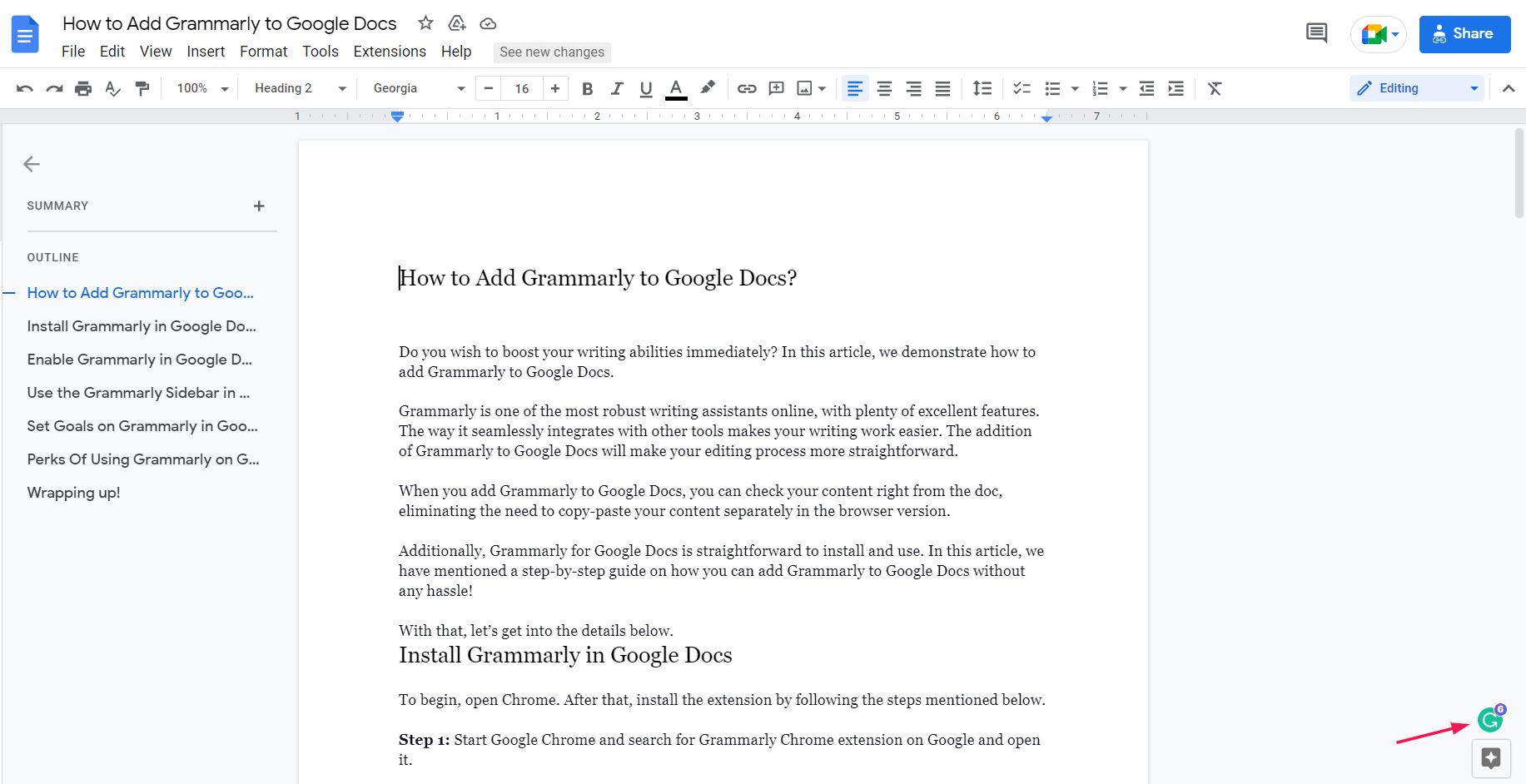 How To Add Grammarly To Google Docs (Detailed Guide)