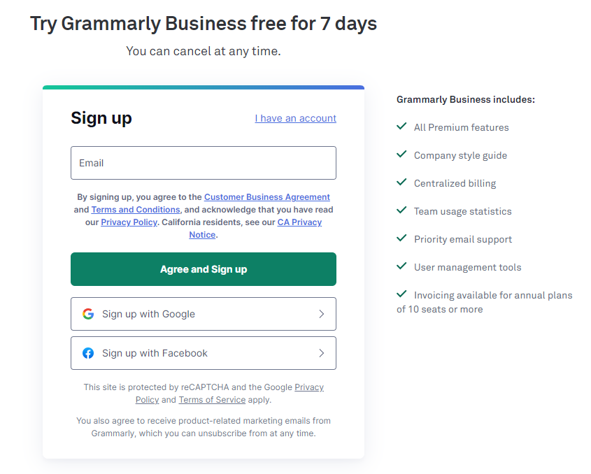 Grammarly Premium Free Trial 2024 — Get 7-Day Access!
