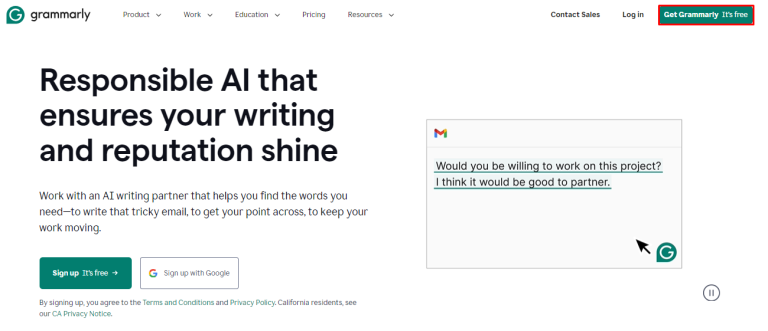 Grammarly Premium Free Trial 2024 → 7 Days Access