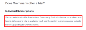 Grammarly Free Trial 2025 – 7 Days Pro Access