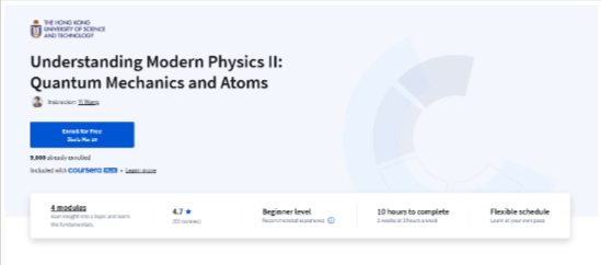 How Coursera Can Help You Master Quantum Mechanics?